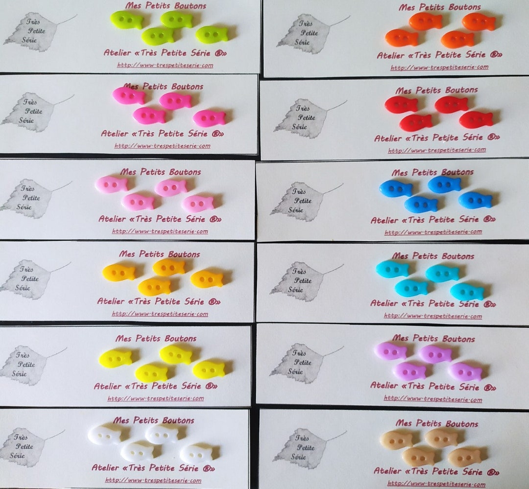 Boutons En Résine fish Collection - Etsy UK