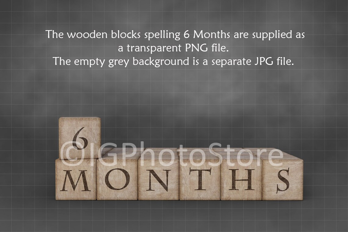 6 Months Digital Backdrop, 6 Month Old Baby Milestone Background, Baby ...