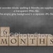 6 Months Digital Backdrop, 6 Month Old Baby Milestone Background, Baby ...
