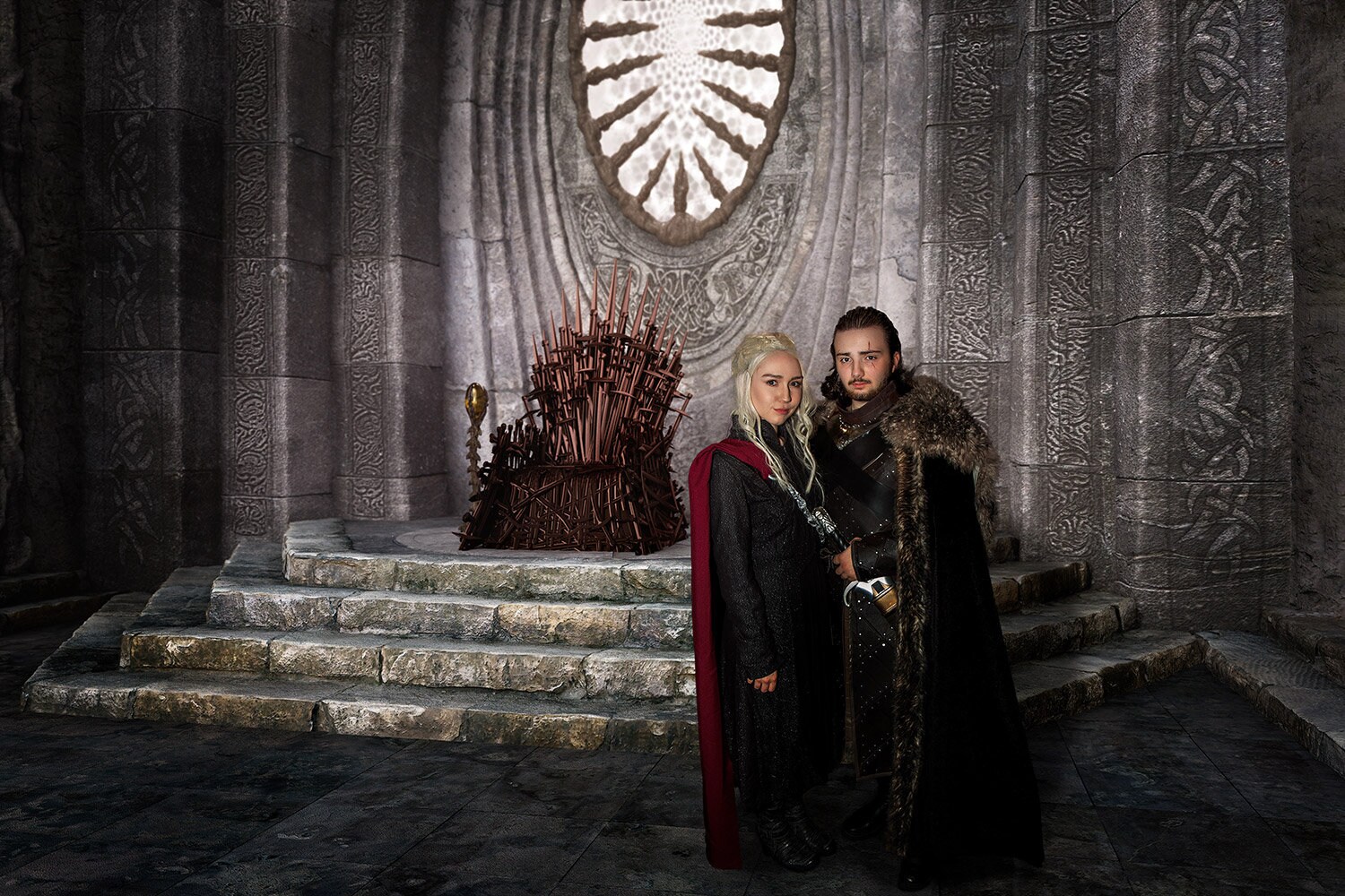 Medieval Fantasy Iron Throne Digital Backdrop Iron Throne - Etsy