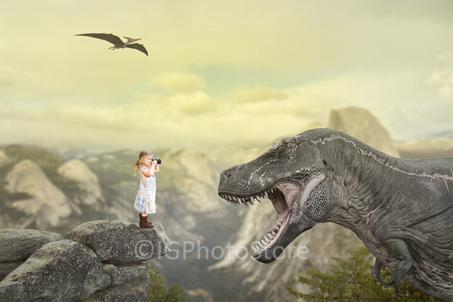 T-Rex Digital Backdrop Tyrannosaurus Rex Dinosaur Digital | Etsy