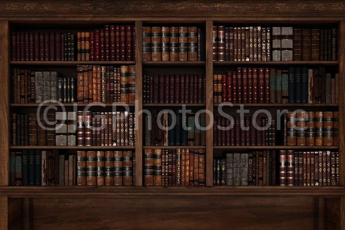 Library Digital Backdrop Digital Background Books Backdrop - Etsy UK