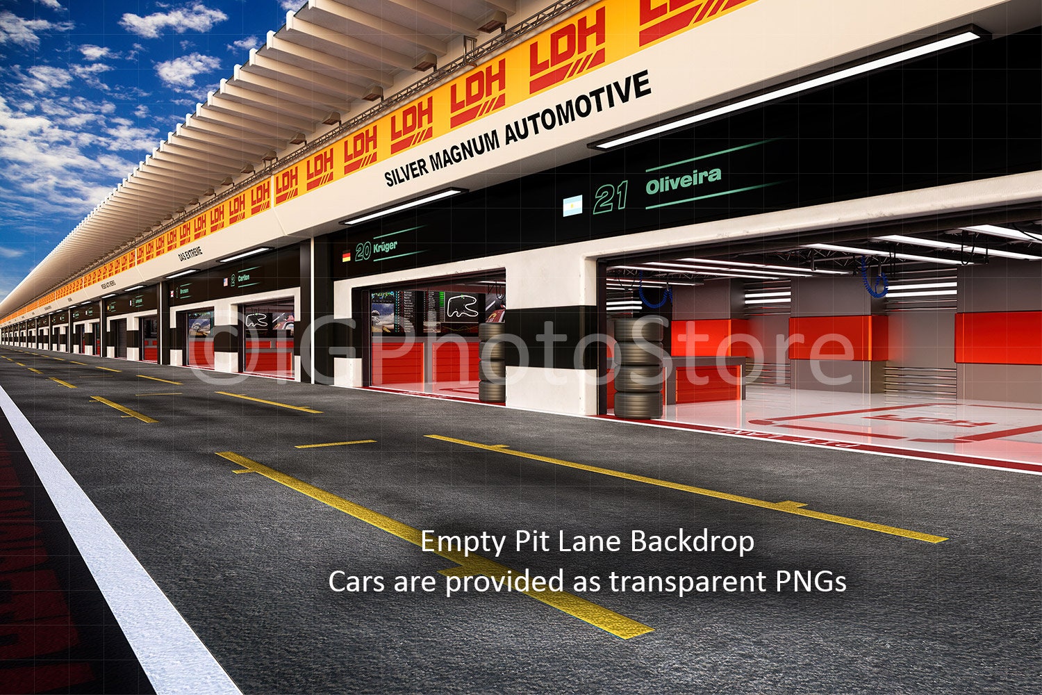 Racing Car Pit Lane Digital Backdrop Bundle Motor Race Track - Etsy UK