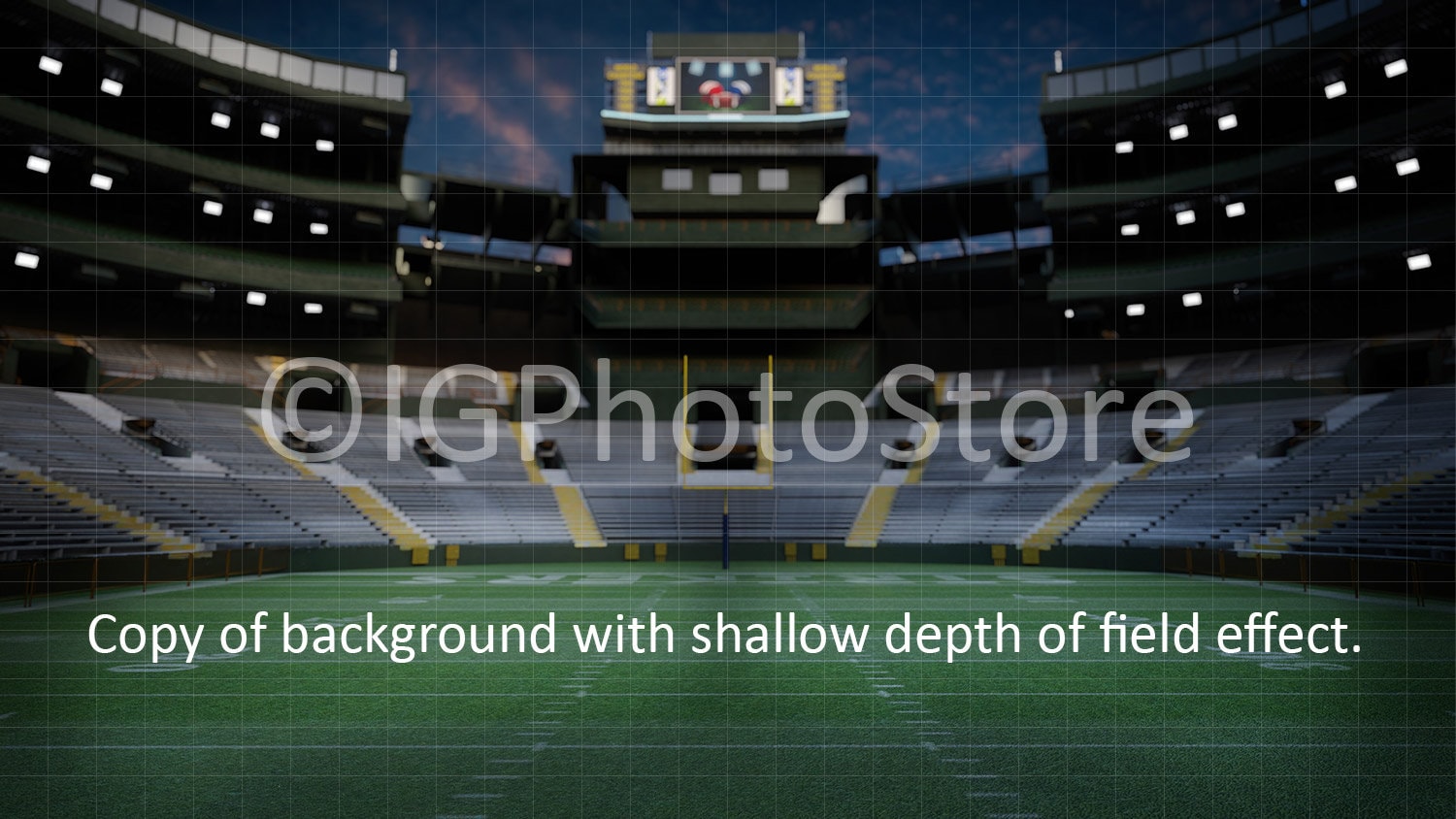 American Football Stadium Layered Digital Backdrop Football | Etsy