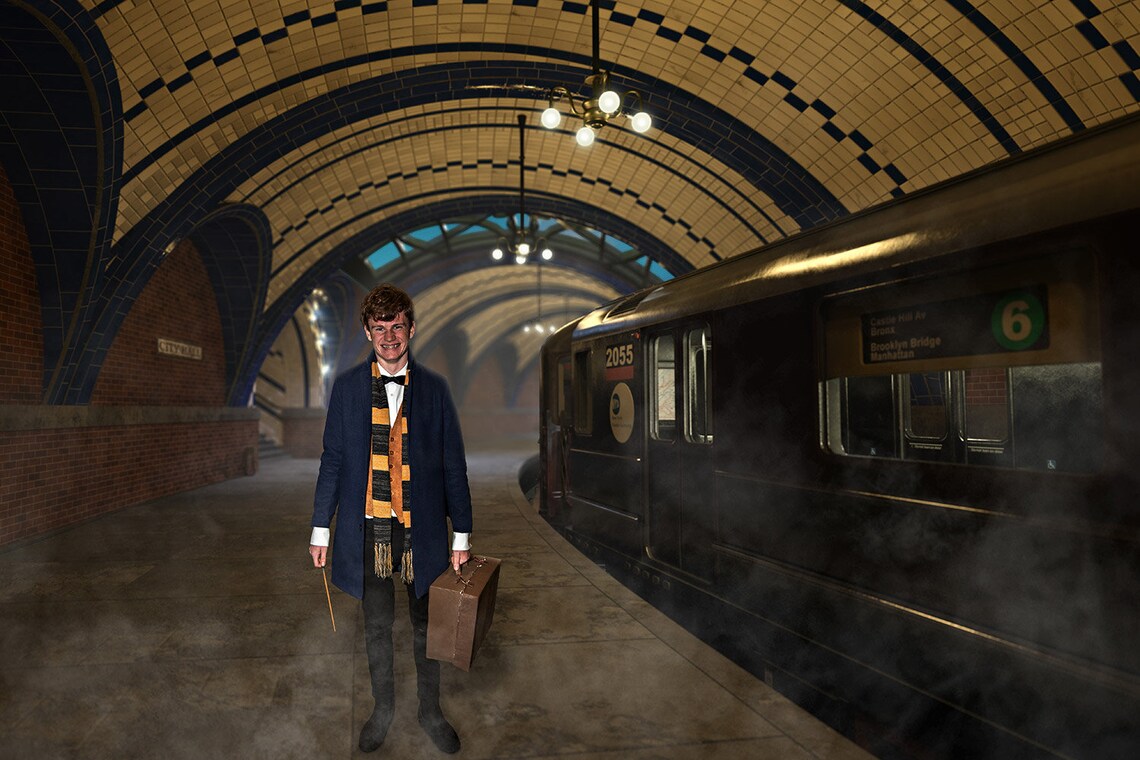 Old Subway Station Backdrop, Cosplay Digital Background, Train Station ...