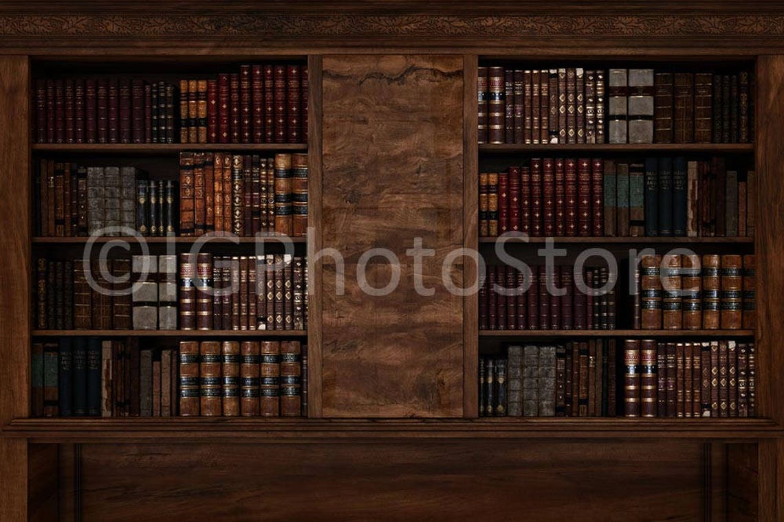 Library Digital Backdrop Digital Background Books Backdrop - Etsy