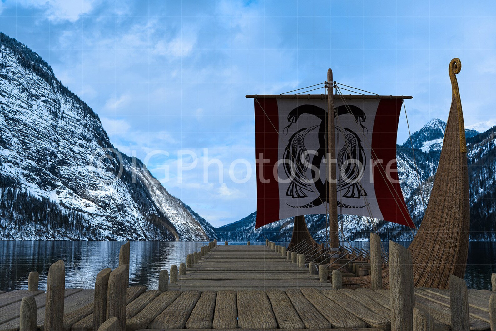 Viking Digital Backdrop With PNG Costumes Viking Cosplay - Etsy UK