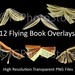 Flying Book Overlays, Transparent PNG Books, Digital Photography ...