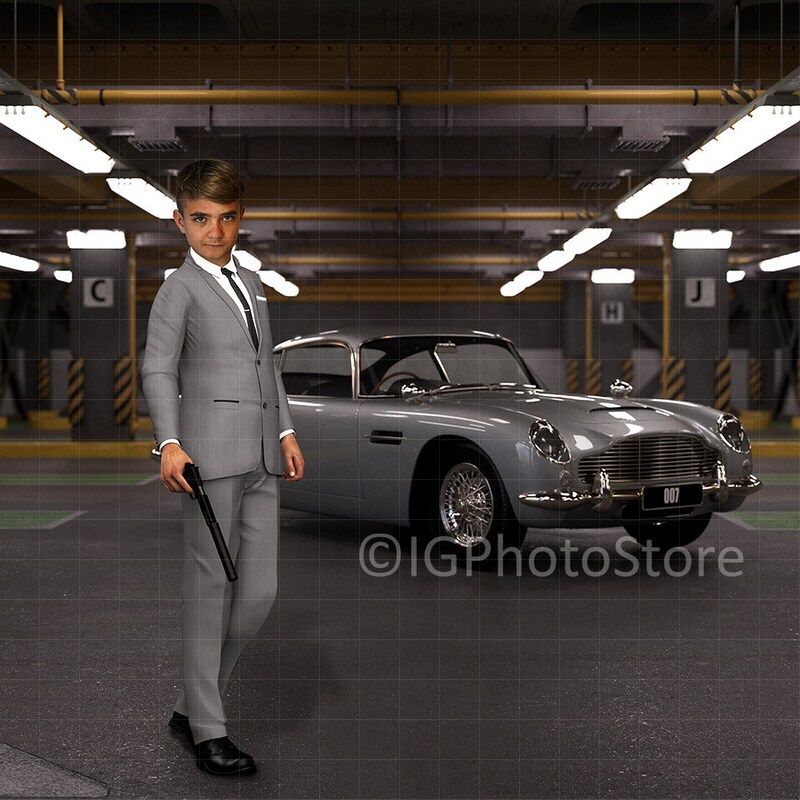 James Bond Backdrop - Etsy