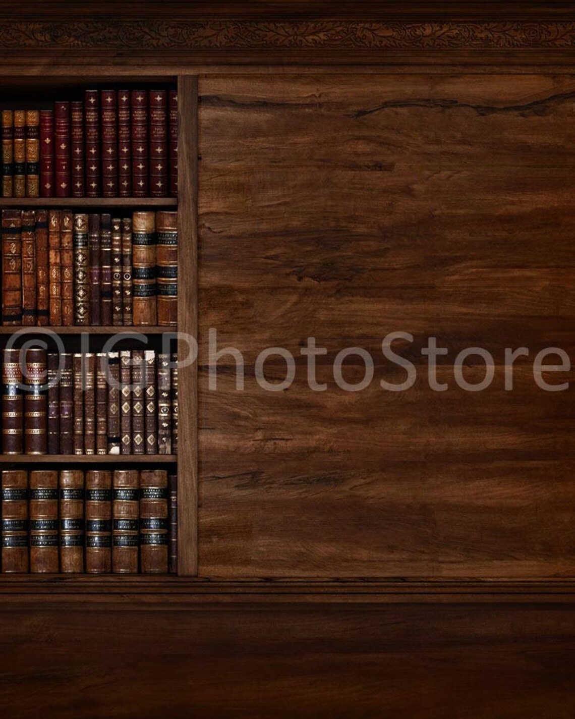 Library Digital Backdrop Digital Background Books Backdrop - Etsy UK