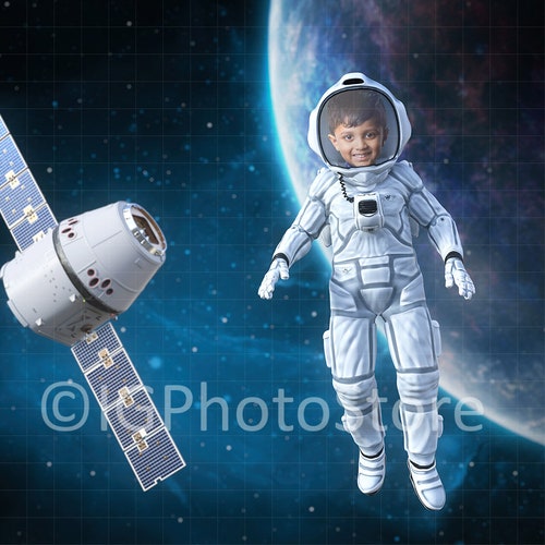 Outer Space Digital Background - Etsy