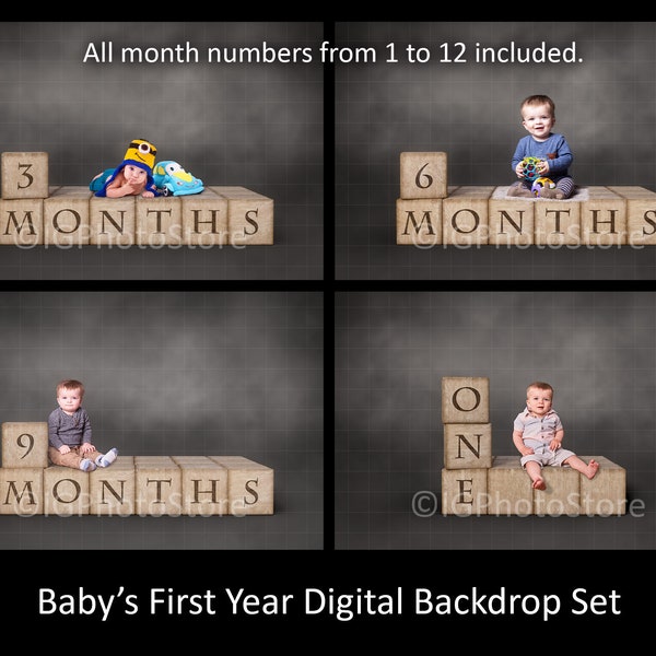 Digital Backdrops - Etsy