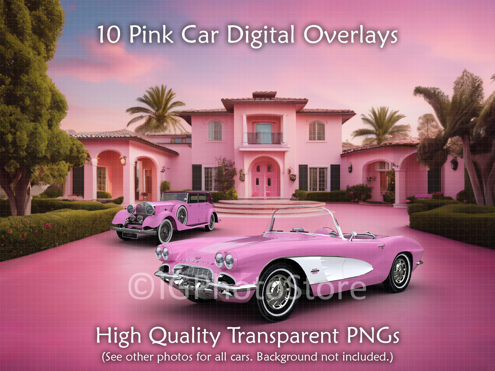 Pink Convertible Cars
