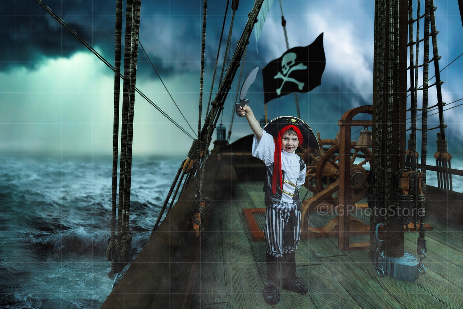 Pirate Backdrop