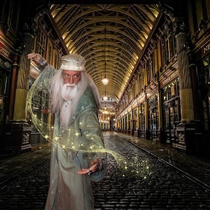 Wizard Digital Background, Digital Backdrop, Leadenhall Market, London ...