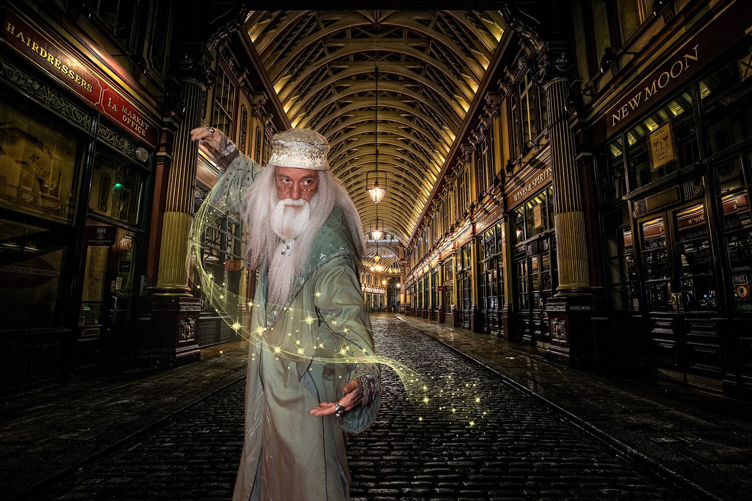 Wizard Digital Background Digital Backdrop Leadenhall - Etsy