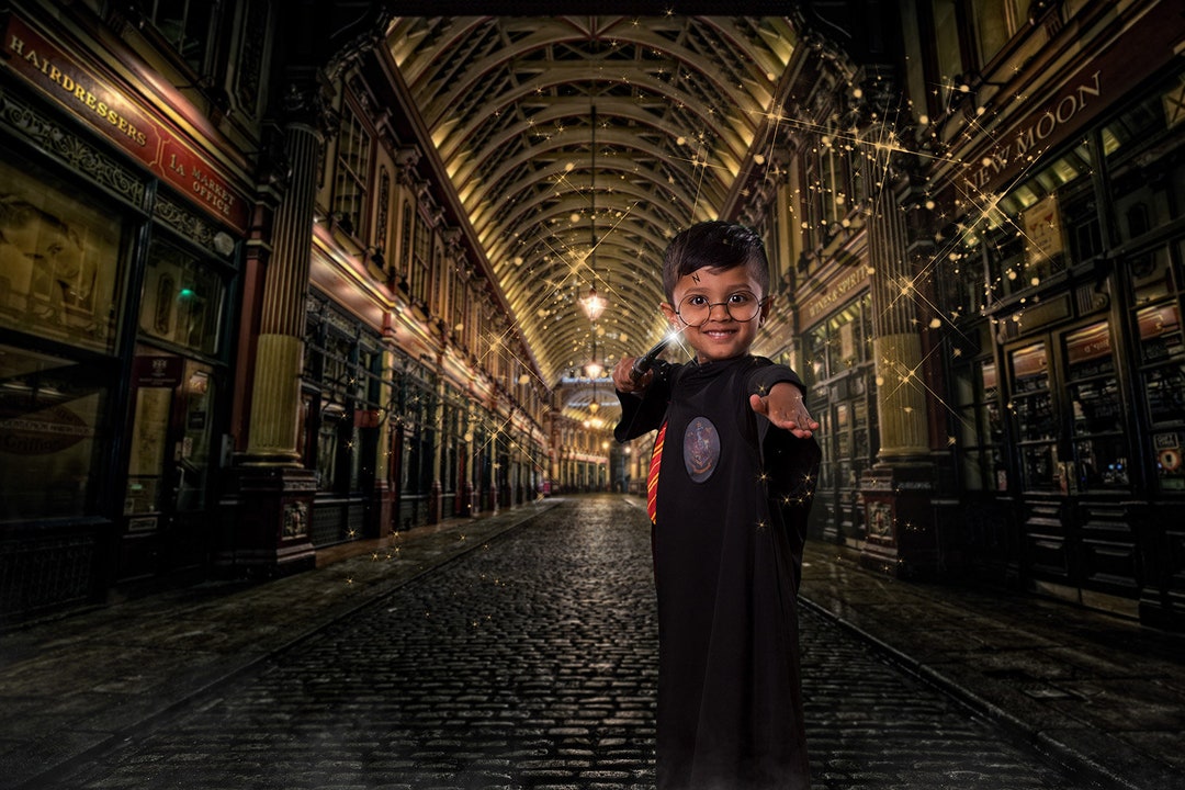 Wizard Digital Background, Digital Backdrop, Leadenhall Market, London ...
