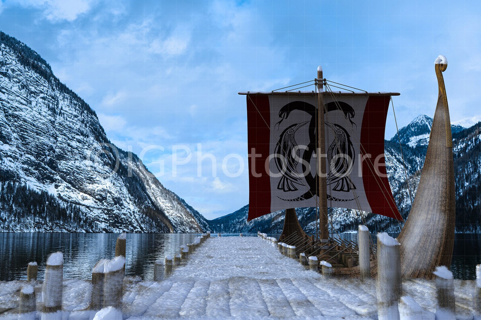 Viking Digital Backdrop With PNG Costumes Viking Cosplay - Etsy