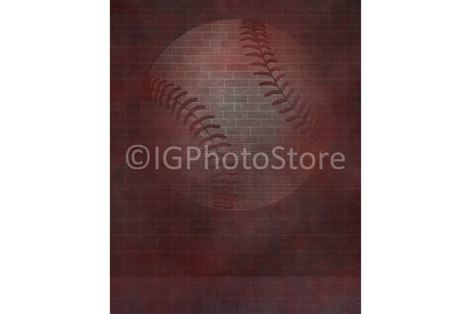 Baseball Portrait Digital Backdrop Customisable Digital | Etsy