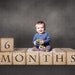 Baby's First Year Layered Digital Backdrops, 3 6 9 12 Months, Month ...