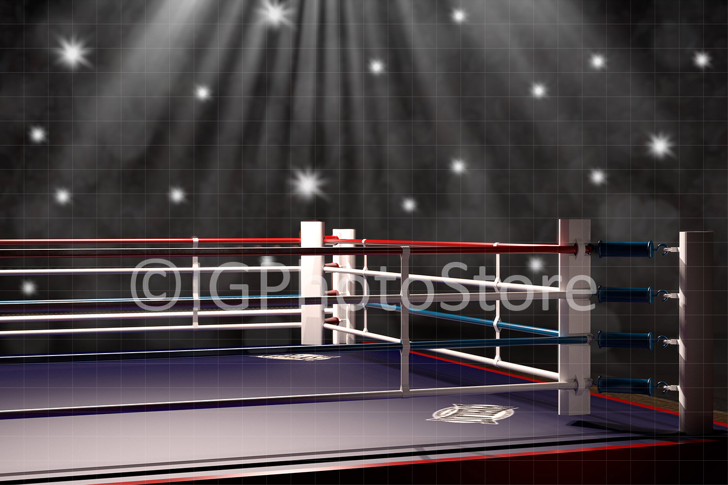 Empty Boxing Ring Wallpaper