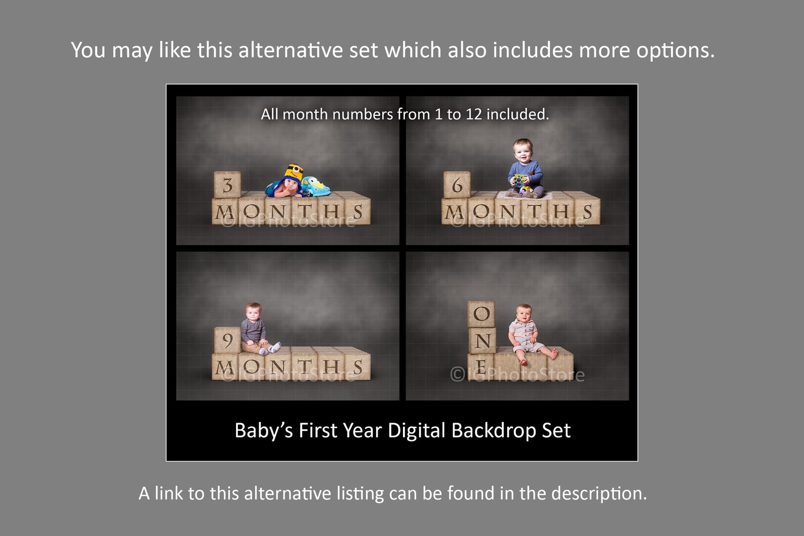 6 Months Digital Backdrop, 6 Month Old Baby Milestone Background, Baby ...