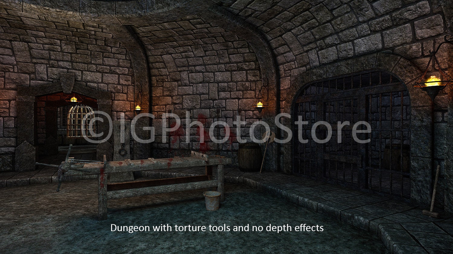Dungeon Wall Background