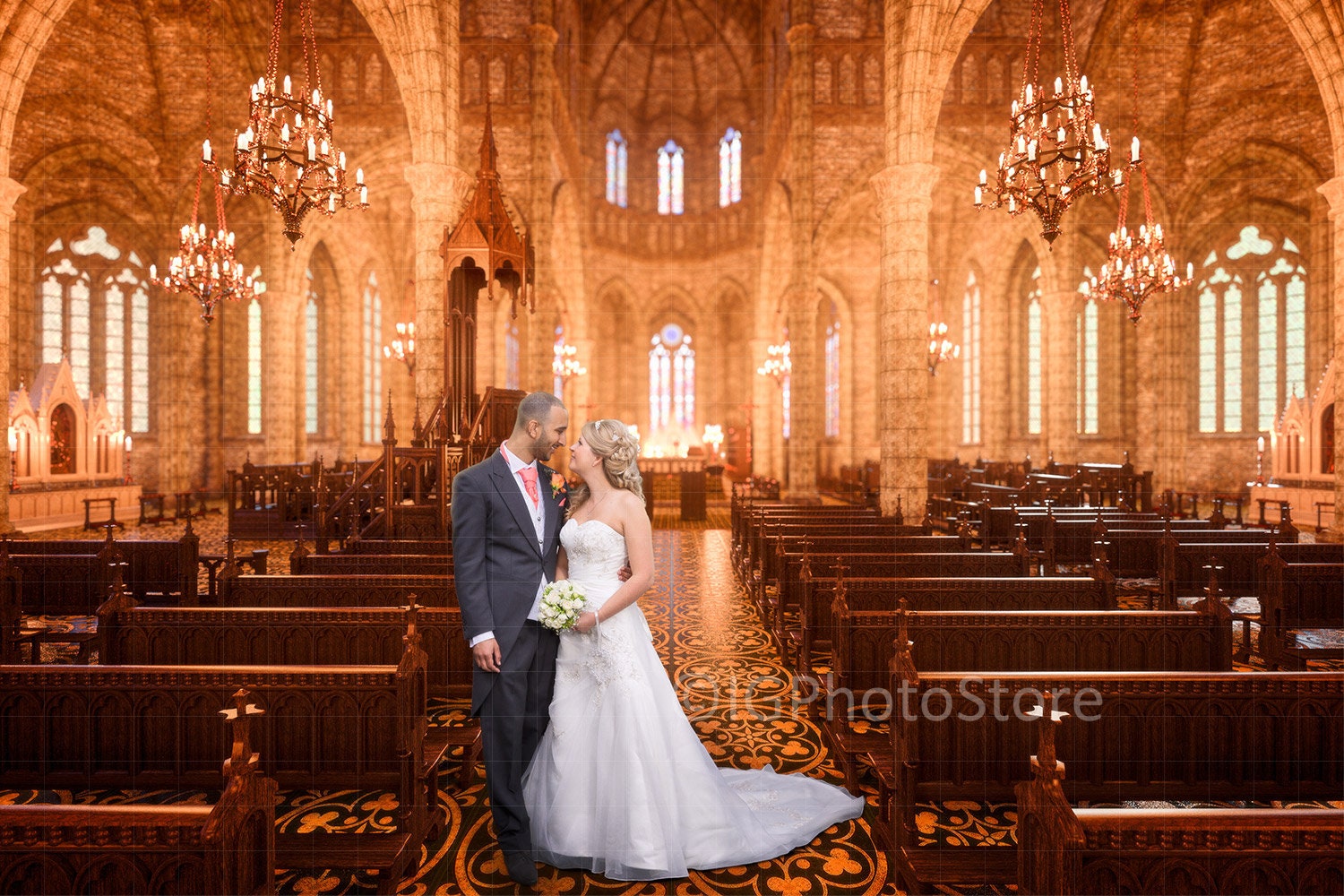 Wedding Church Background