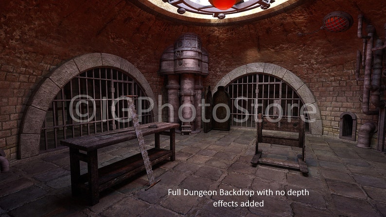 Dungeon Backgrounds Digital Backdrops Fantasy Cosplay - Etsy