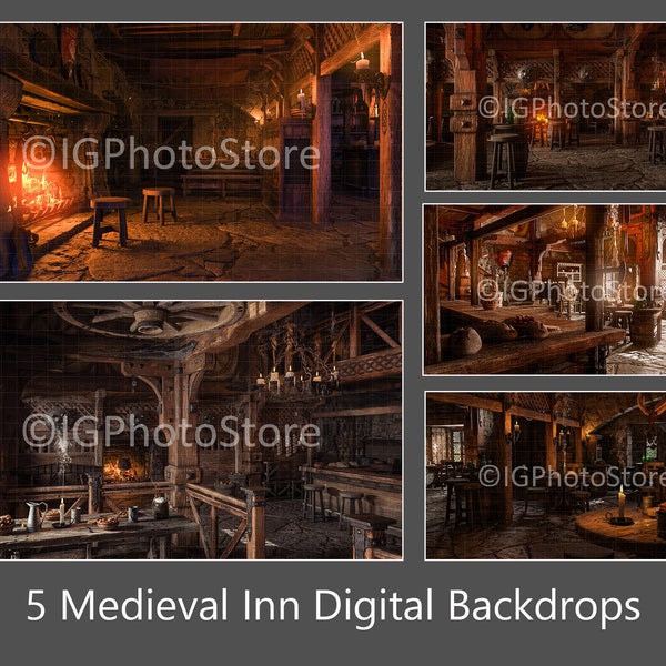 Medieval Tavern - Etsy