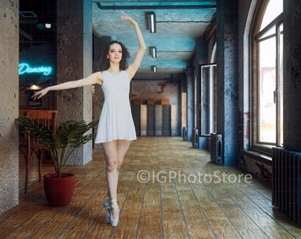 Digital Backdrop Dance Studio Set 1 - Etsy