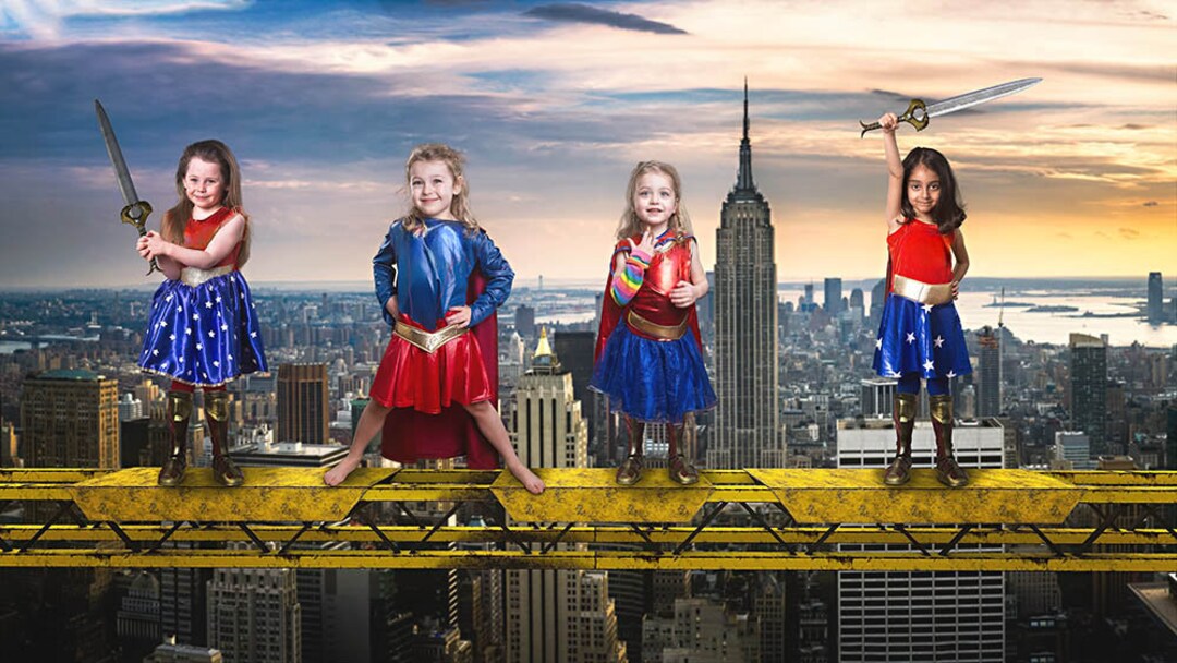 New York Background, Super Hero Backdrop, Superhero Background, New ...