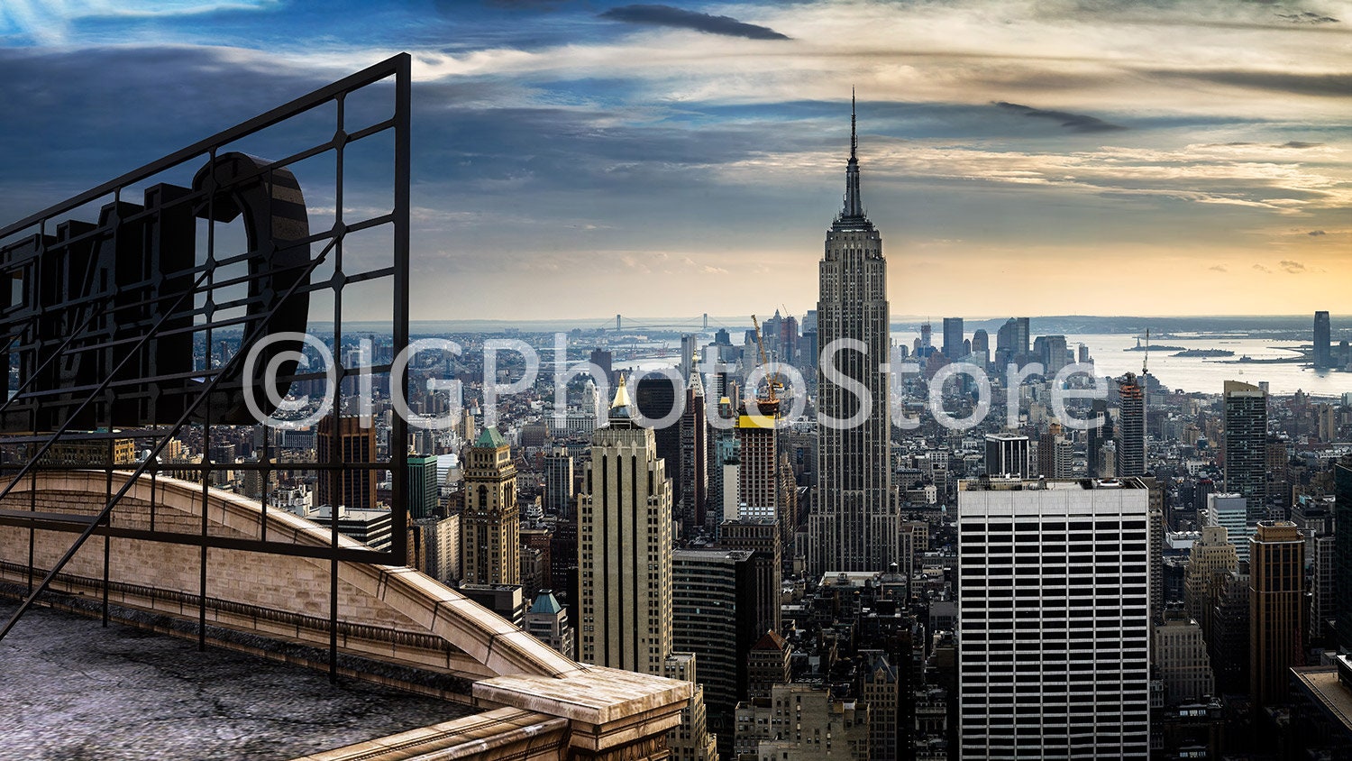 Superhero Backdrop Bundle New York Rooftop Backdrop Set | Etsy
