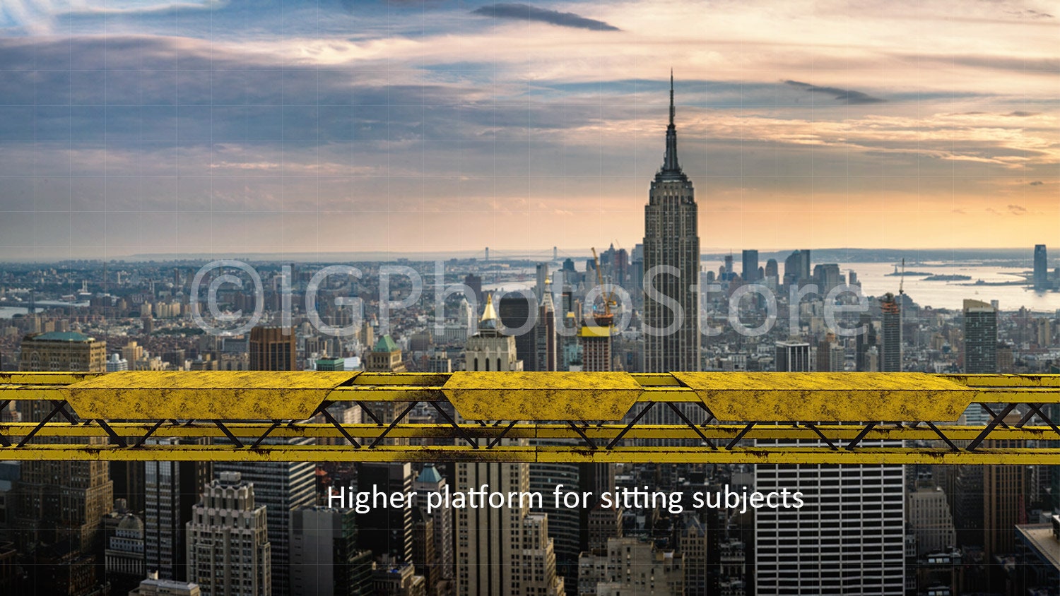Superhero Backdrop Bundle, New York Rooftop Backdrop Set, Comic Super ...