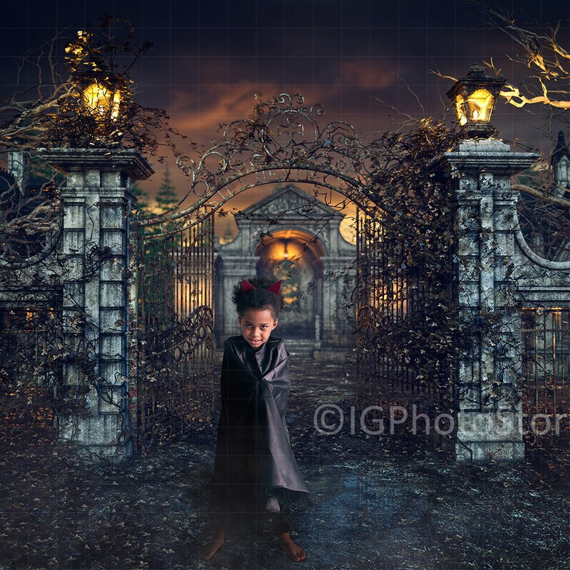 Cemetery Gates - Etsy