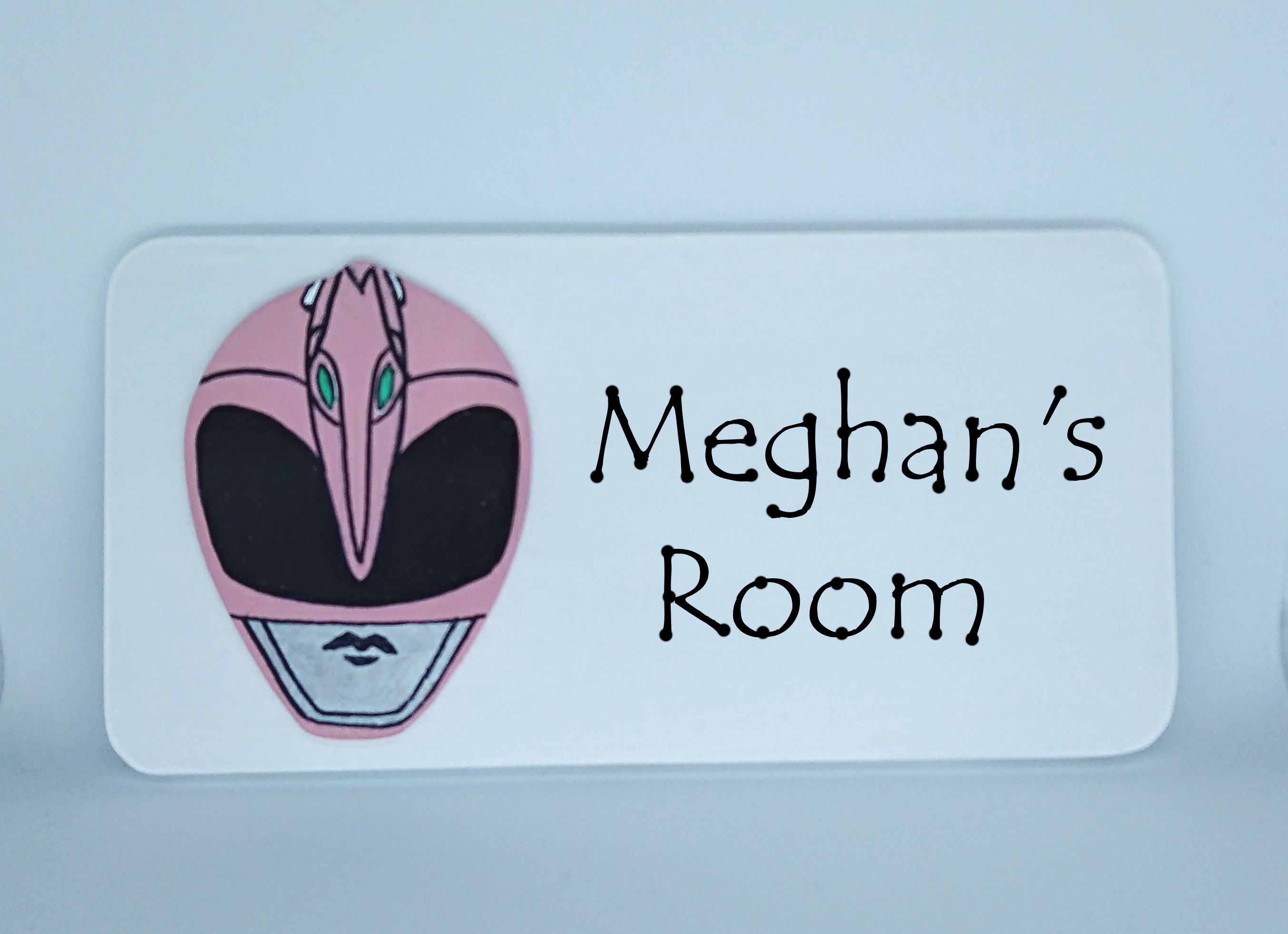 Power Rangers Personalised Childs door sign plaque Ideal Gift | Etsy