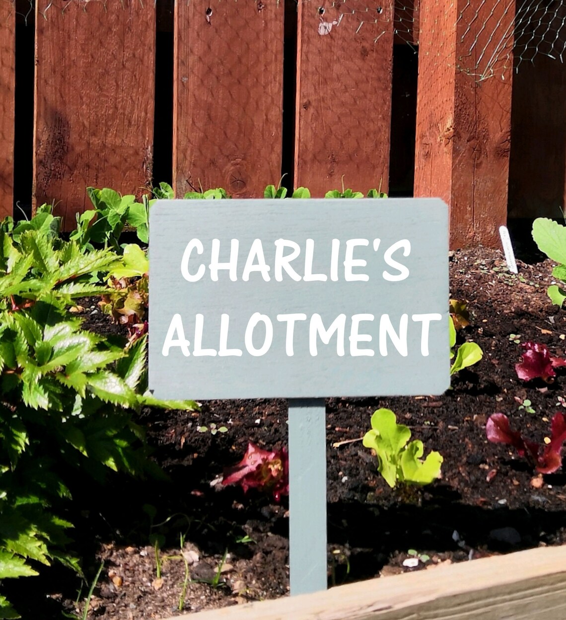 Personal Allotment Sign Hand Made Painted Ideal Father's - Etsy UK
