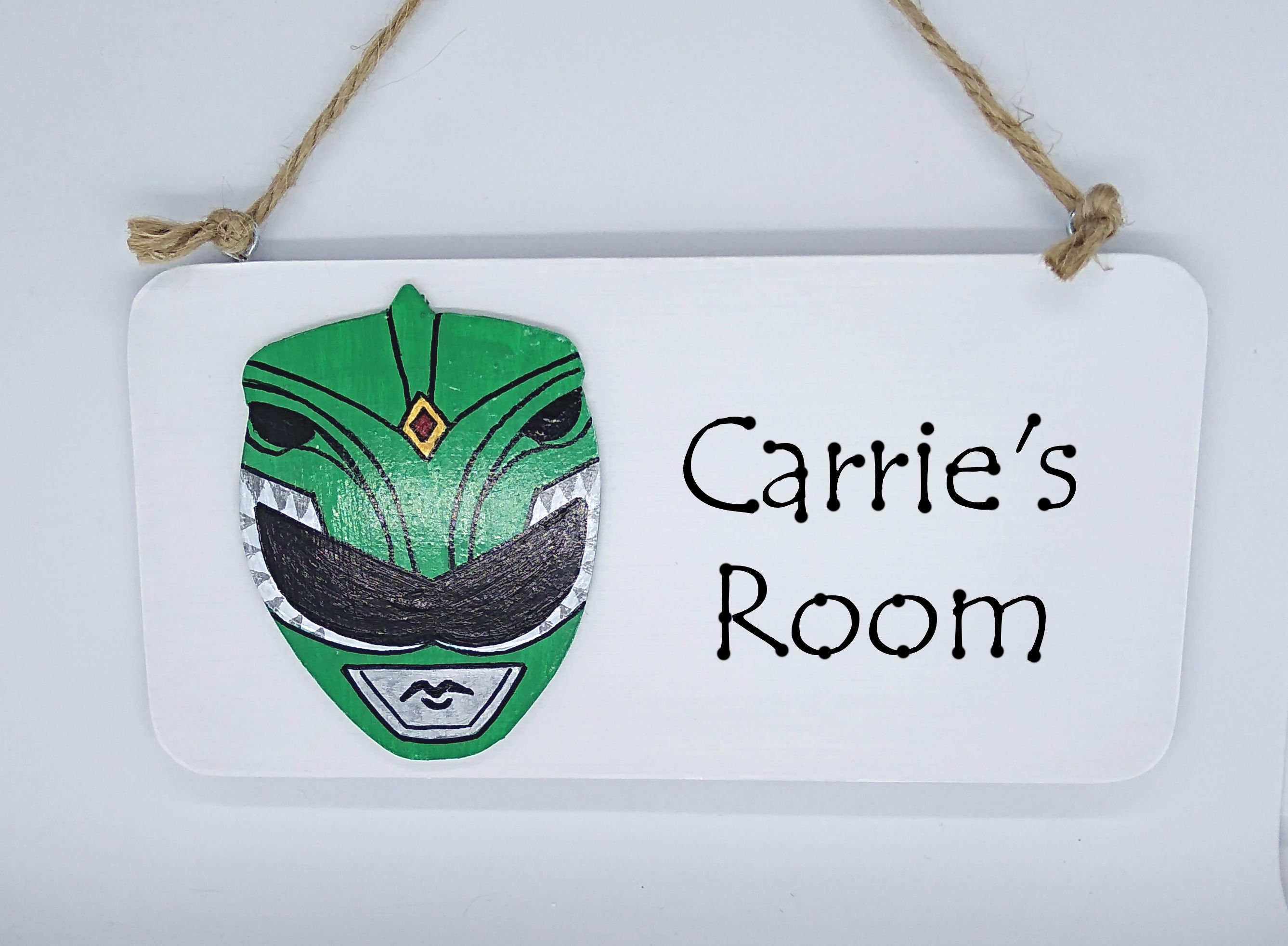 Power Rangers Personalised Childs Door Sign Plaque Ideal Gift - Etsy UK