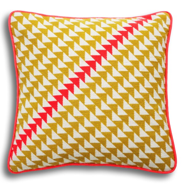 Geometric Needlepoint - Etsy