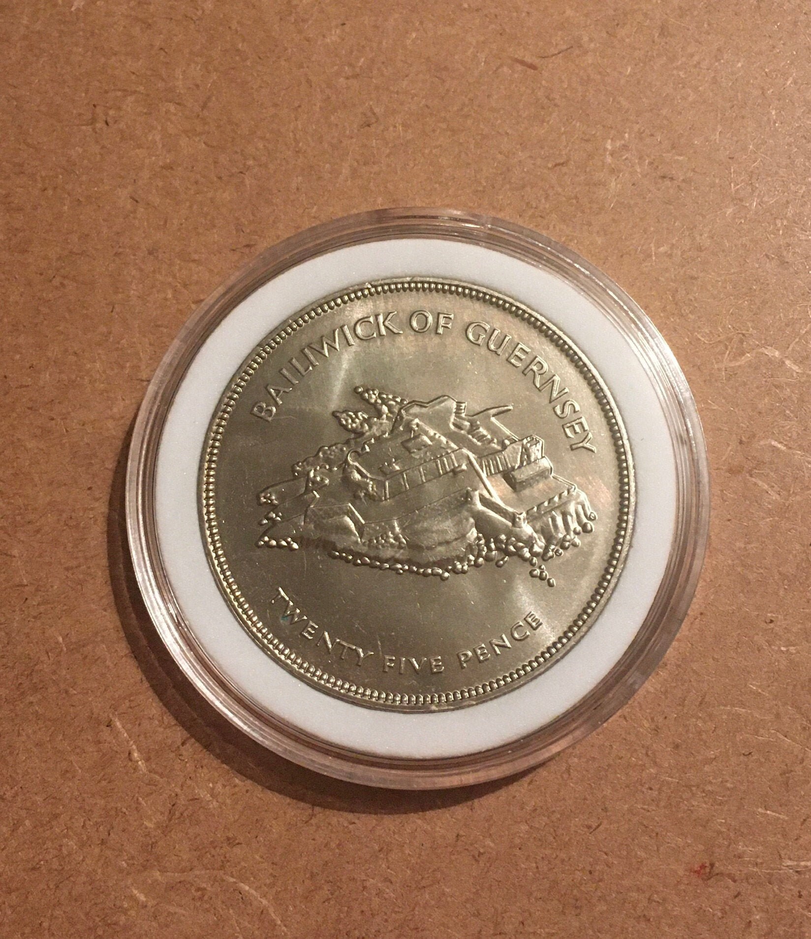 1977 Guernsey Commemorative issue coin | Etsy