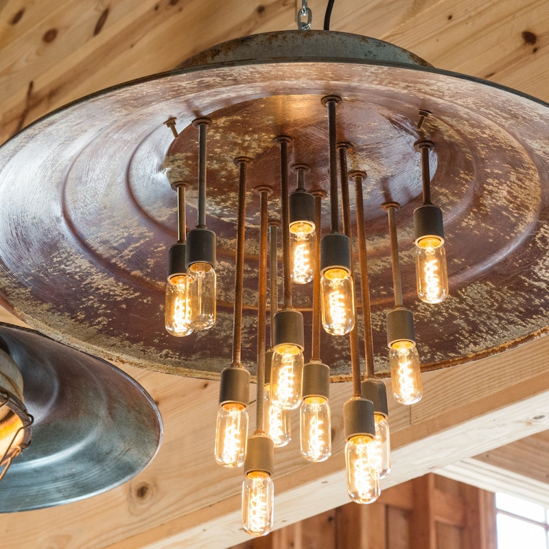 Rustic Chandelier - Etsy