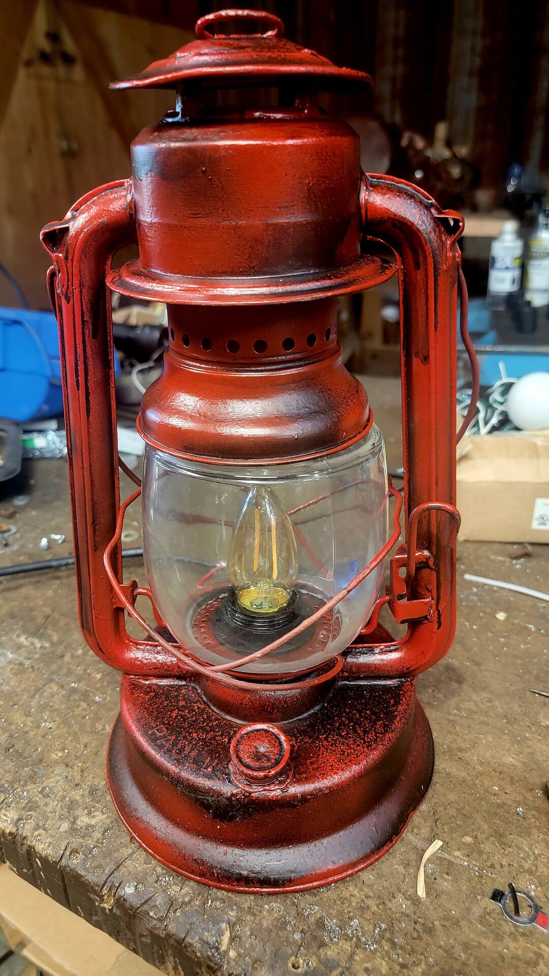 Rustic Vintage Barn Lantern - Etsy