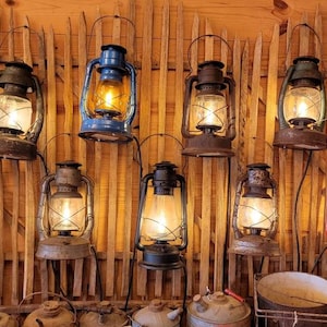 Rustic Vintage Barn Lantern - Etsy