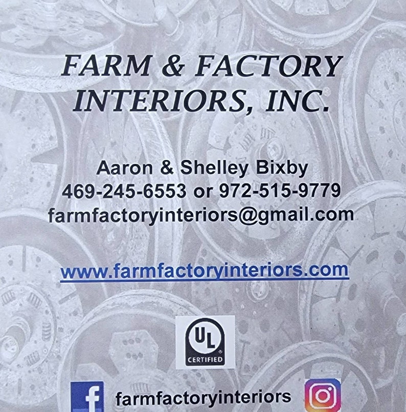 Vintage Chicken Brooder Disk Rings & Gears Light - Etsy