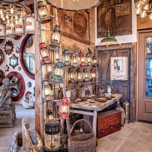 Rustic Vintage Barn Lantern - Etsy