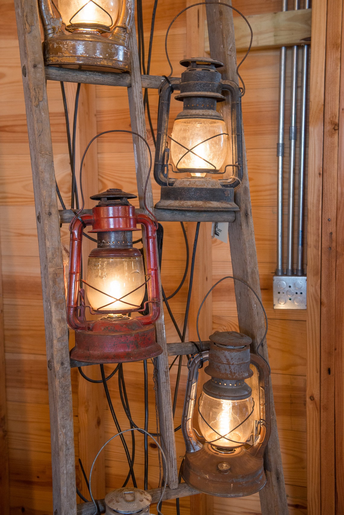 Rustic Vintage Barn Lantern - Etsy