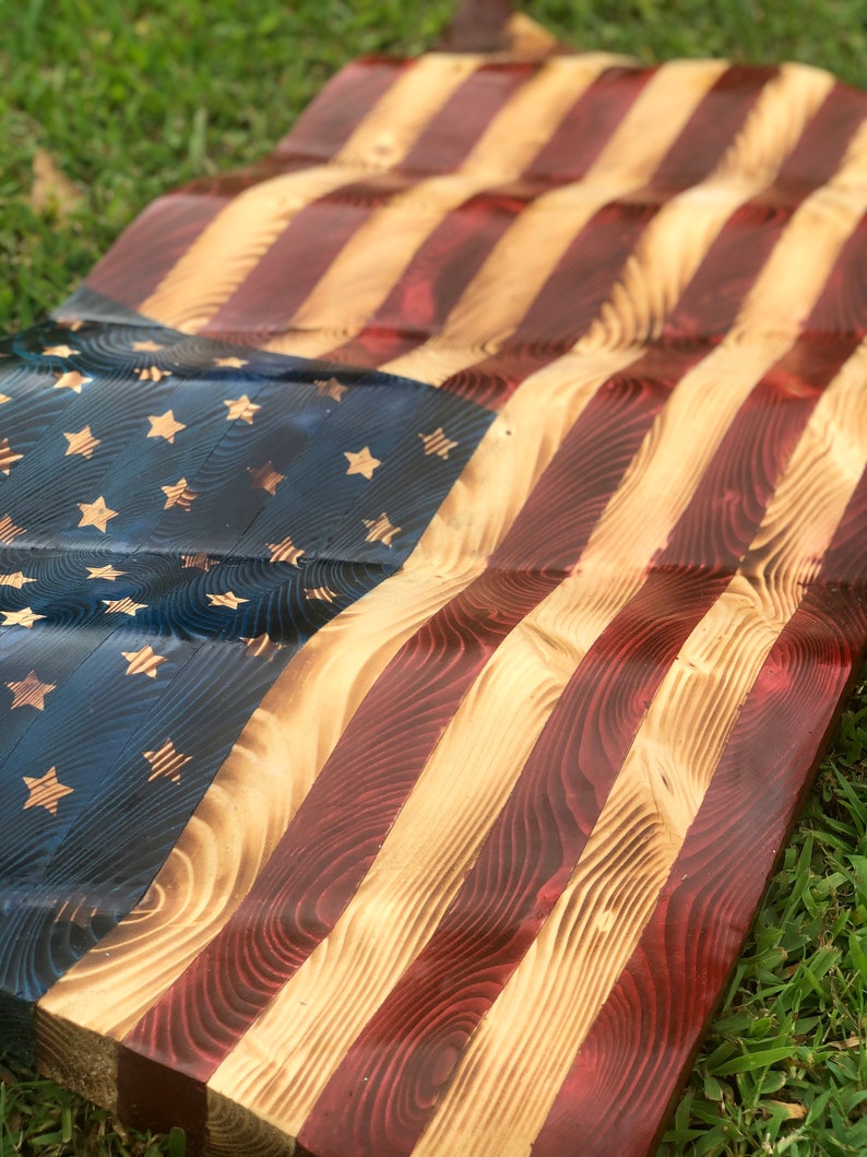 wavy-rustic-wooden-flag-etsy