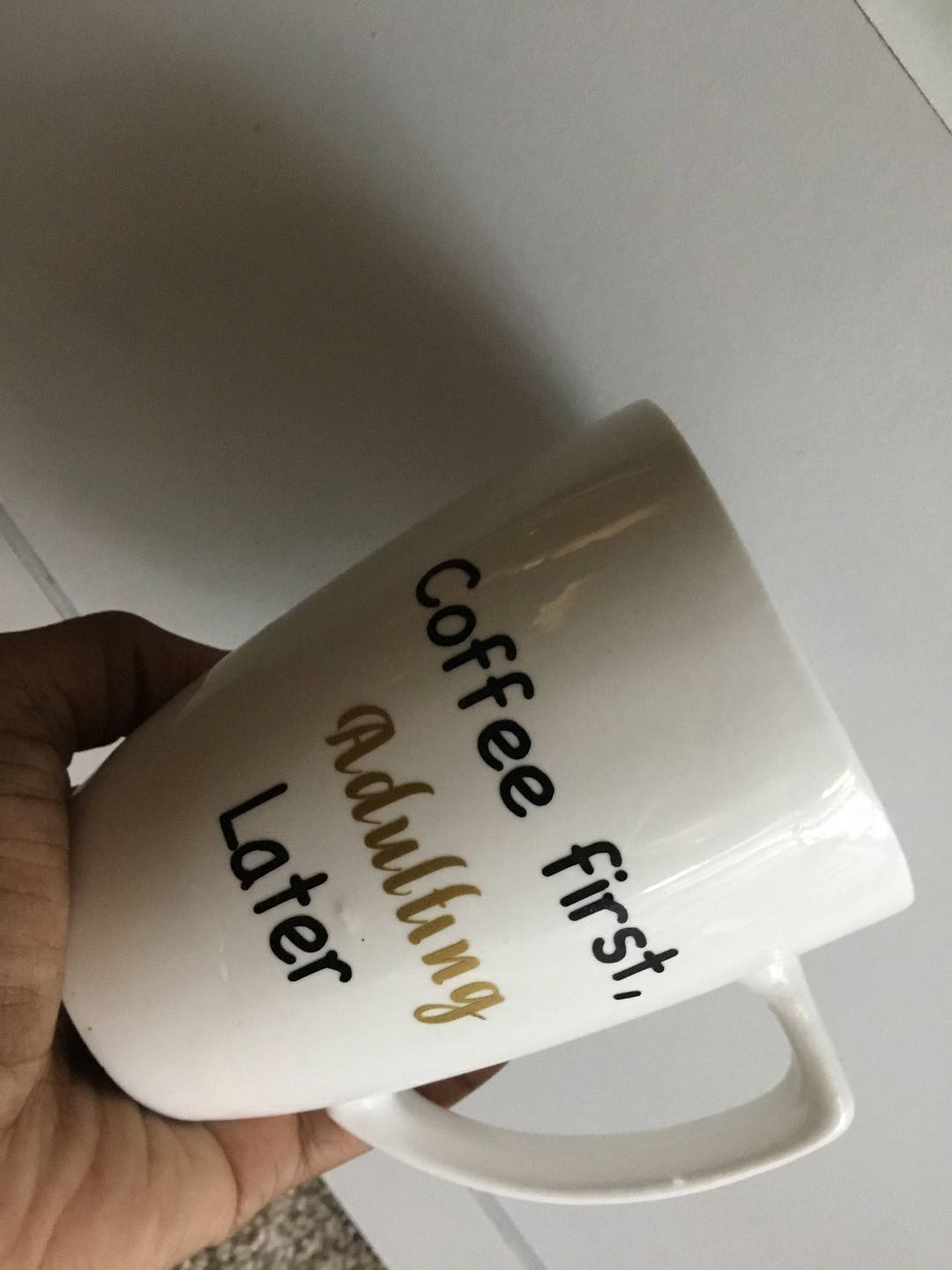 Coffee First, Adulting Later - Etsy