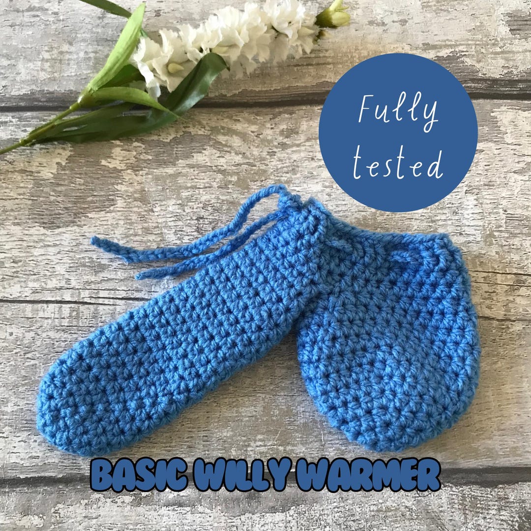 Willy Warmer Crochet Pattern, Novelty Cock Sock, Penis Pocket, Cock Cosey, Ball Bag, Men's Gag ...
