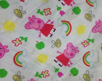 Peppa pig fabric | Etsy